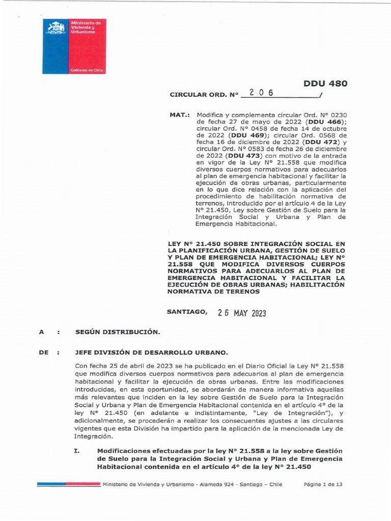 Ddu 480 | Descargar gratis PDF | Urbanismo | Estado (política)