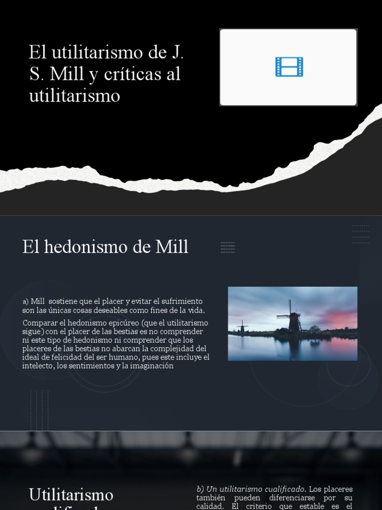 Aclaraciones Sobre El Utilitarismo de J.S. Mill y Criticas Al Utilitarismo | PDF | John Stuart ...