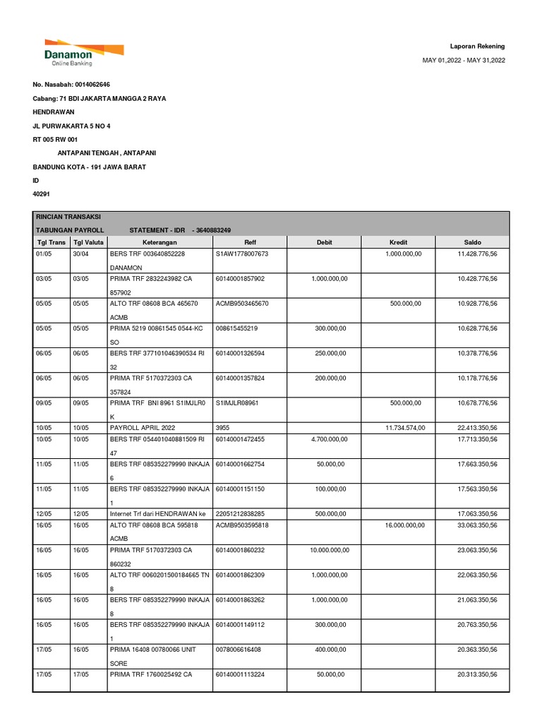 D Bank - PRO 20220820090439 | PDF | Banking