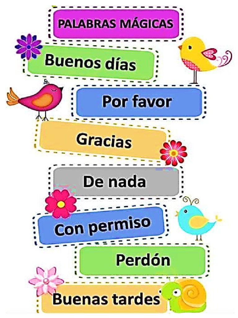 Palabras Magicas | PDF Palabras Magicas | PDF
