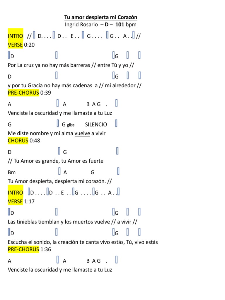 Tu amor despierta mi Corazon-(D) - Ingrid Rosario | PDF