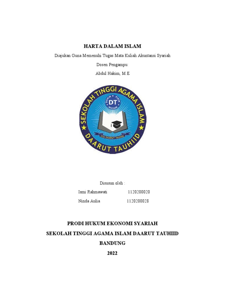 Harta dalam Islam: Definisi dan Fungsi | PDF