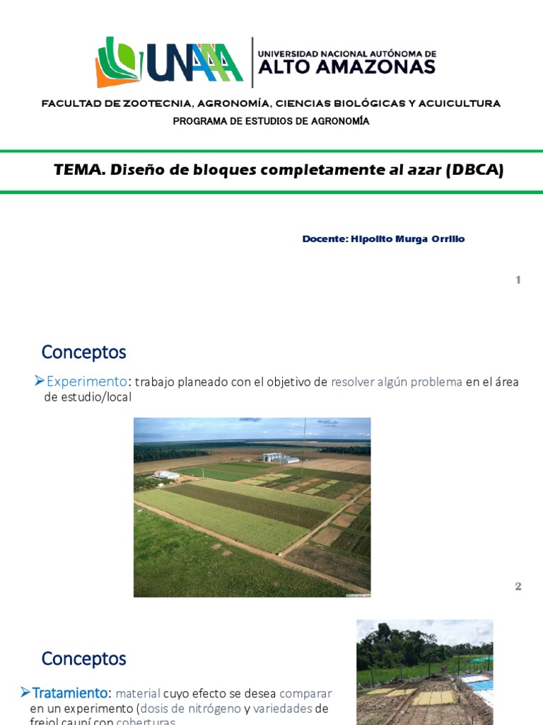 Clase-6 - Diseño de Boque Completamente Al Azar (DBCA) | PDF ...