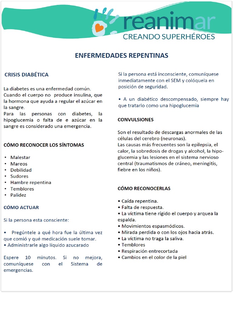 13 - Enfermedades Repentinas | PDF