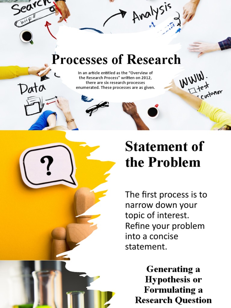 Processes of Research | PDF | Hypothesis | Scientific Method