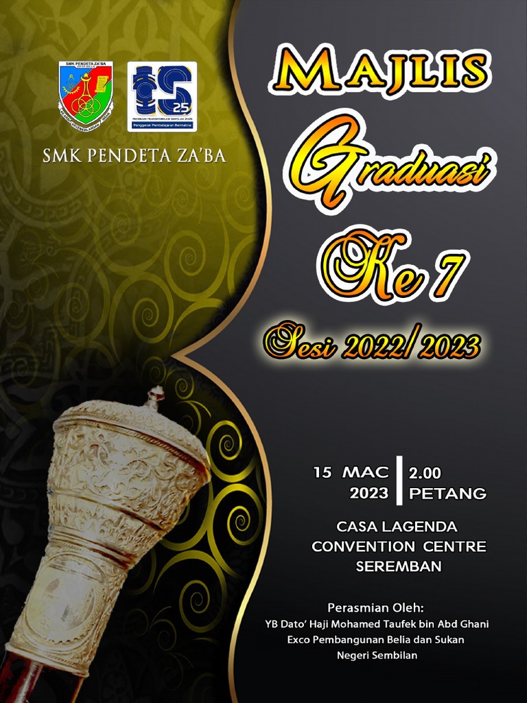Majlis Graduasi Luxury Black 2022 | PDF