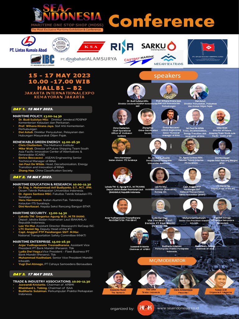 Flyer Conference Sea Indonesia-Update 01 | PDF