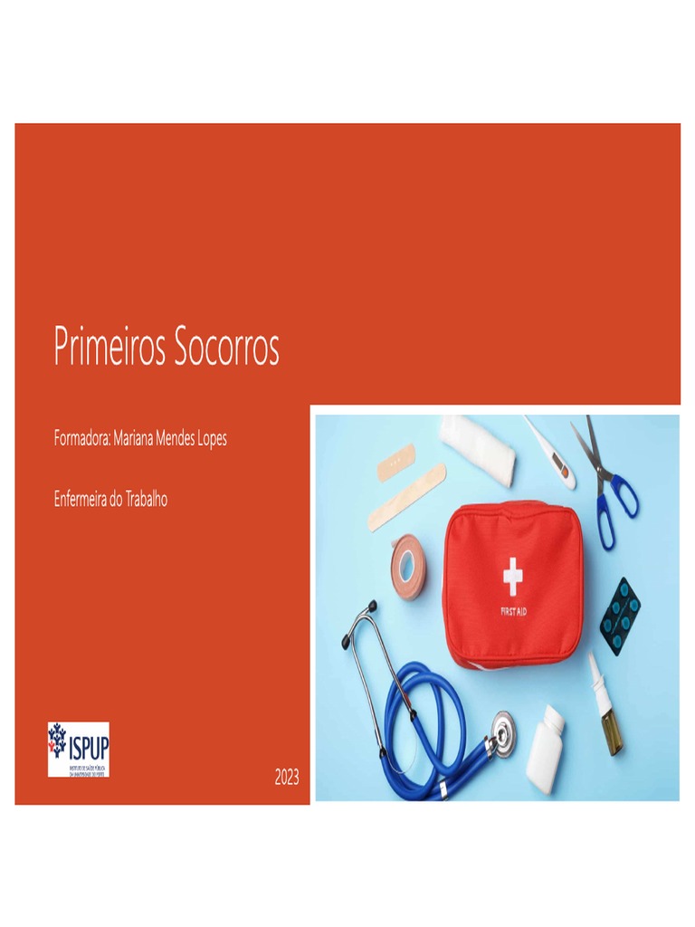Primeiros Socorros - Guia | PDF | Primeiros socorros | Ambulância