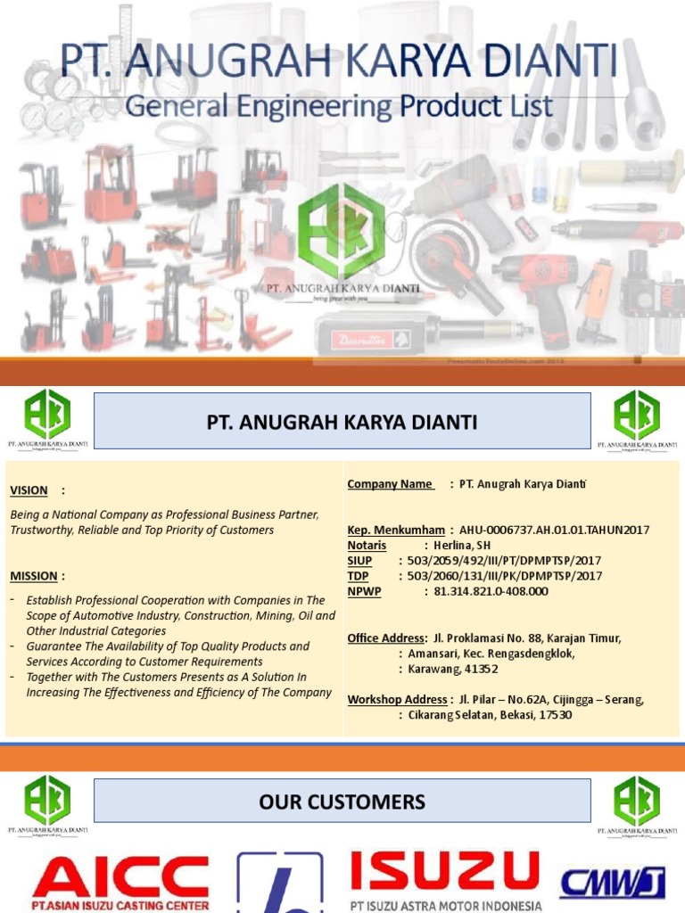 PT. Anugrah Karya Dianti | PDF