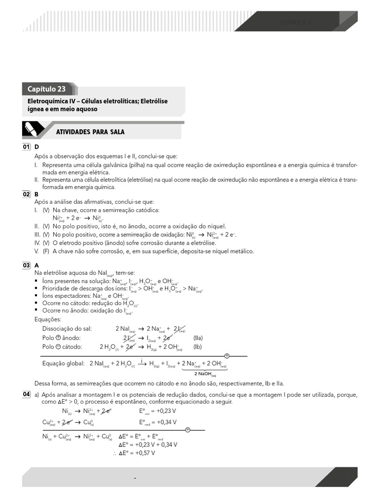 Quimica2 Cap23 Pdf Eletrodo Química Física