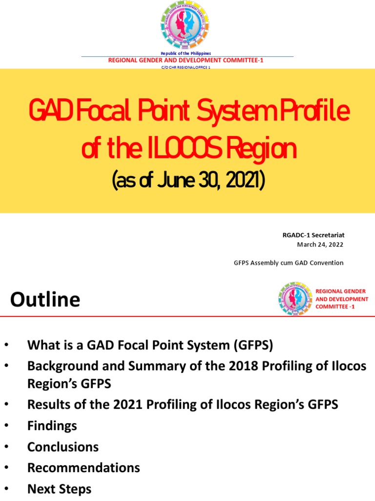 2021 Ilocos Region GFPS Profiling Results | PDF