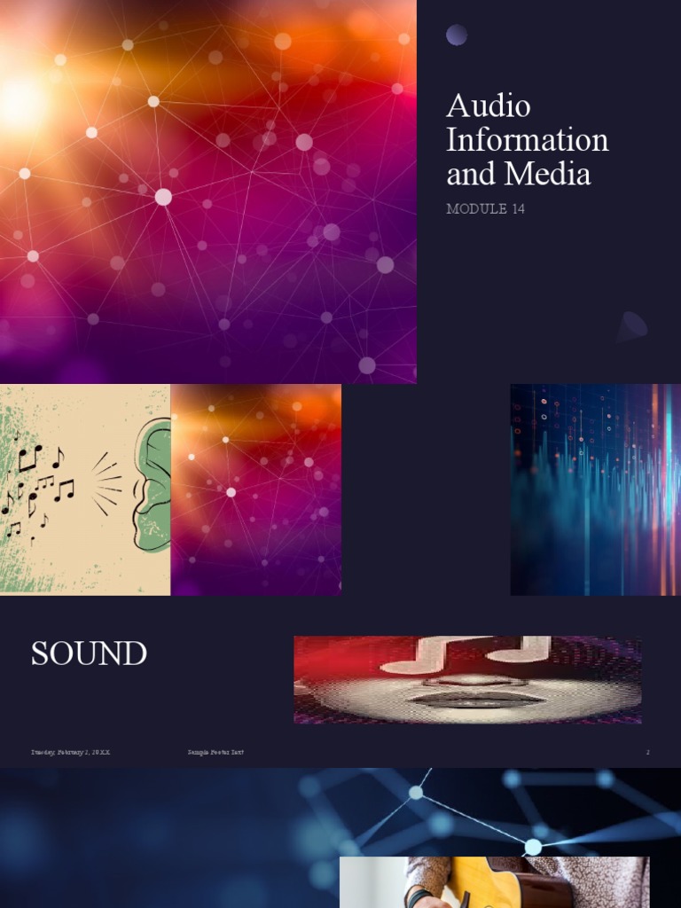 Module 14 Audio Information and Media | PDF | Sound | Waves