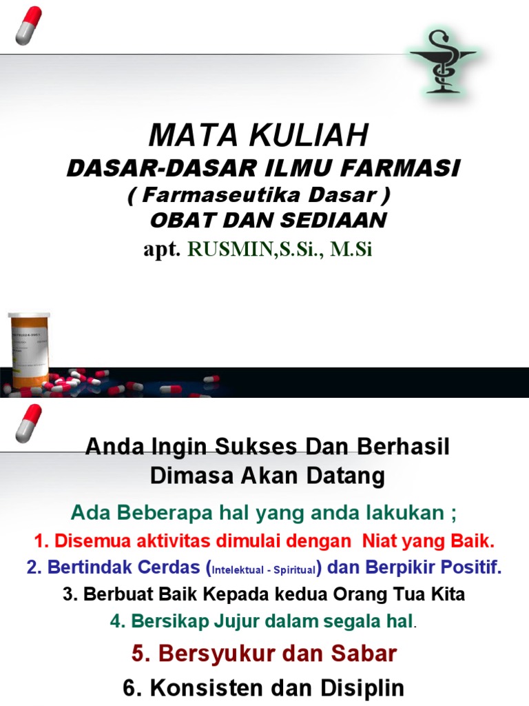 4 Obat & Sediaan P.point | PDF | Pengembangan Diri