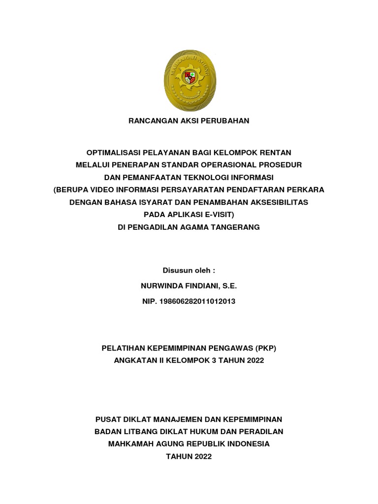 PKP - 2022 - Rap - Ii - 3 - Nurwinda Findiani | PDF