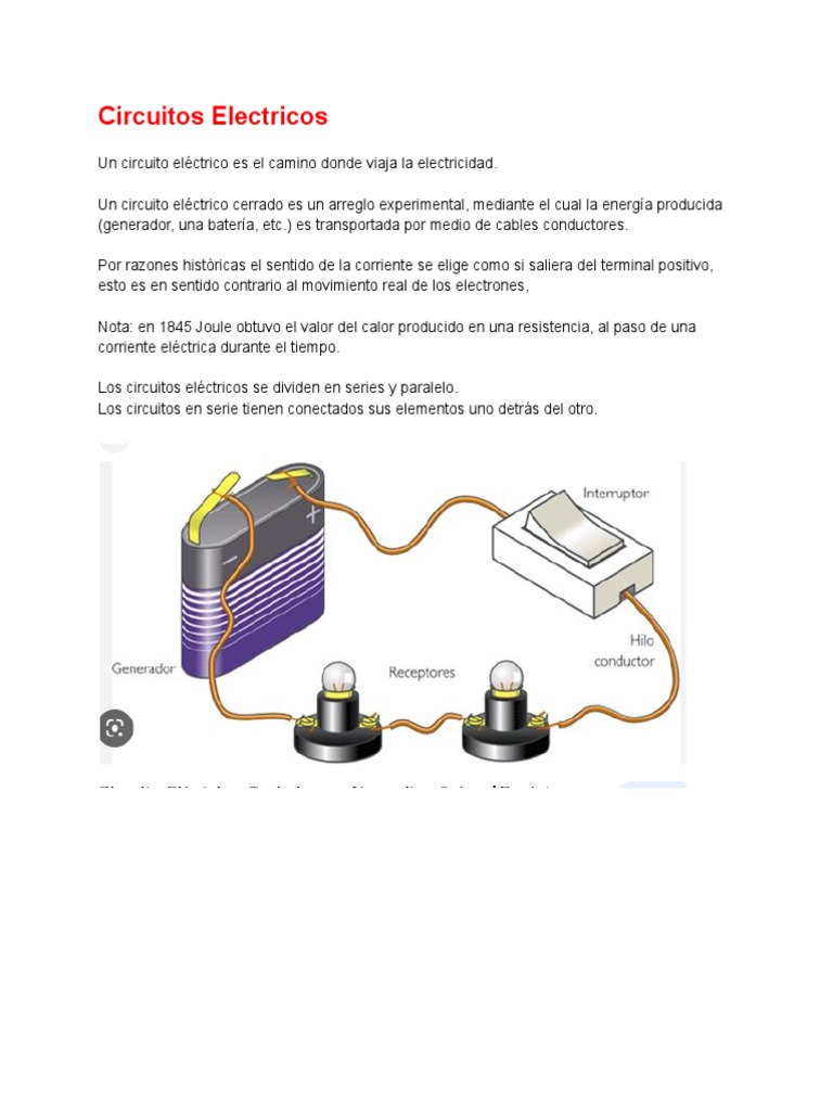 Circuitos Electricos | PDF | Corriente eléctrica | Electricidad