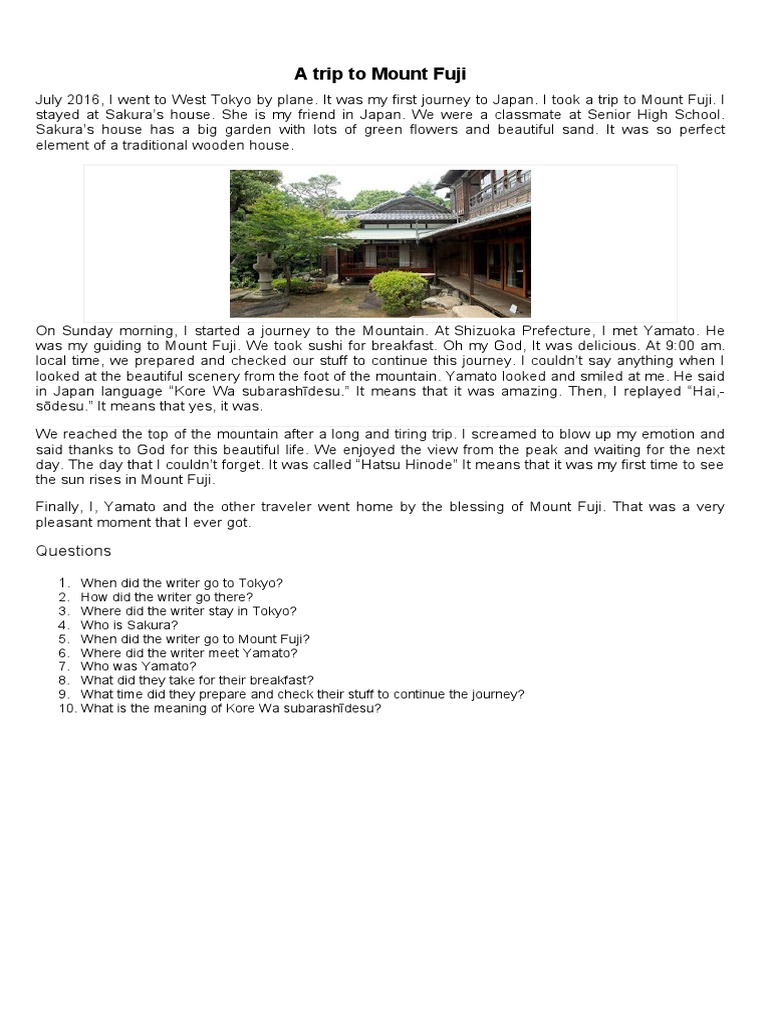 ESSAI Bahasa Inggris | PDF | General Fiction