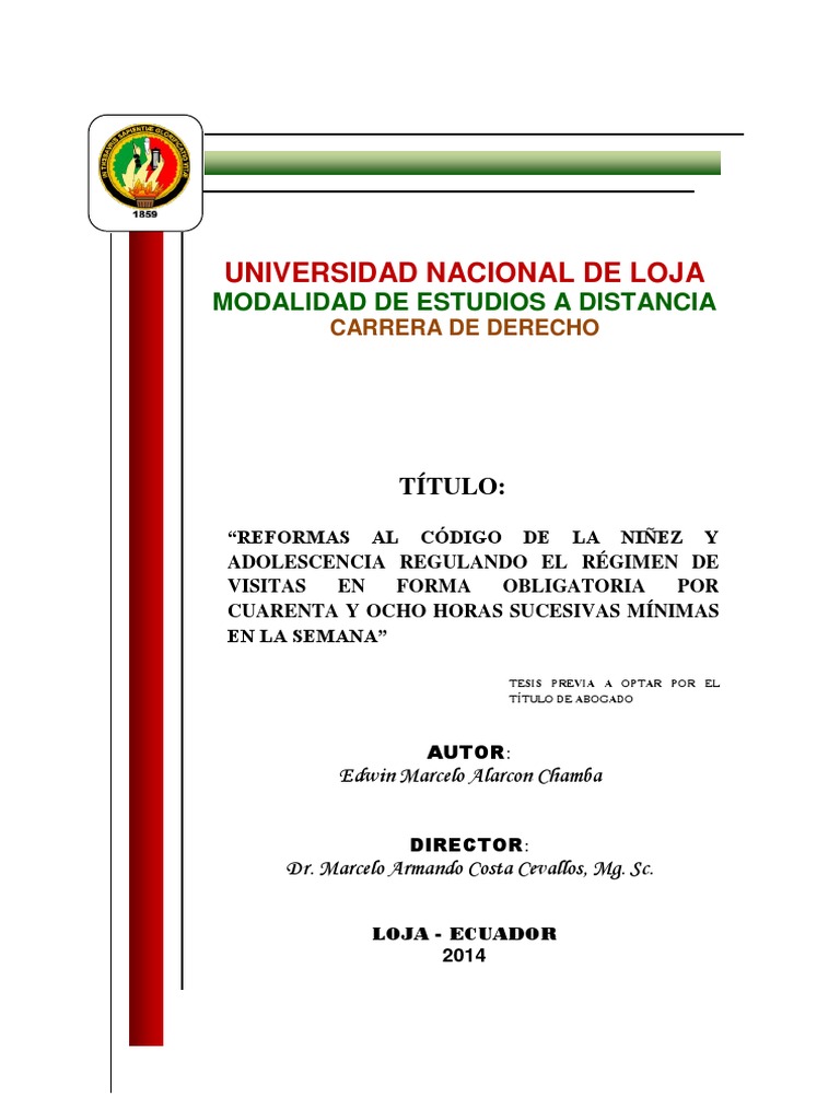 Edwin Marcelo Alarcon Chamba | PDF | Familia | Adopción