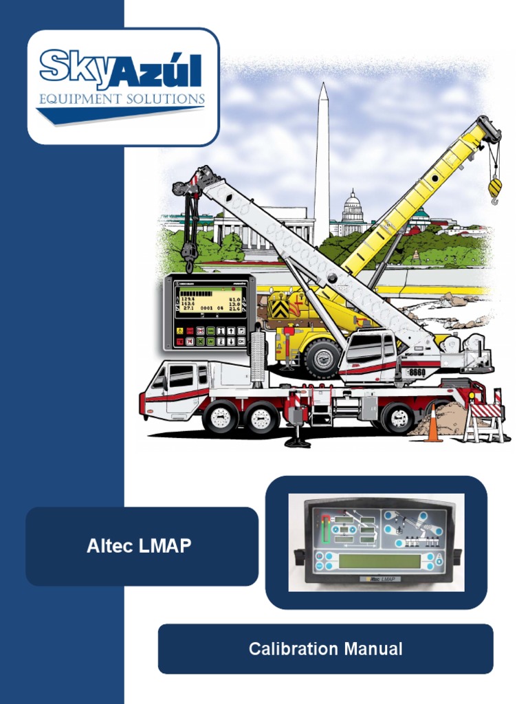 Altec LMAP Calibration Manual English | PDF | Crane (Machine) | Calibration