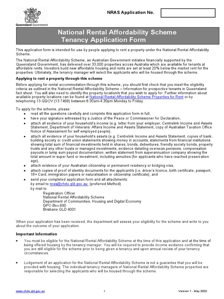 Nras Application Form Pdf Identity Document Pension