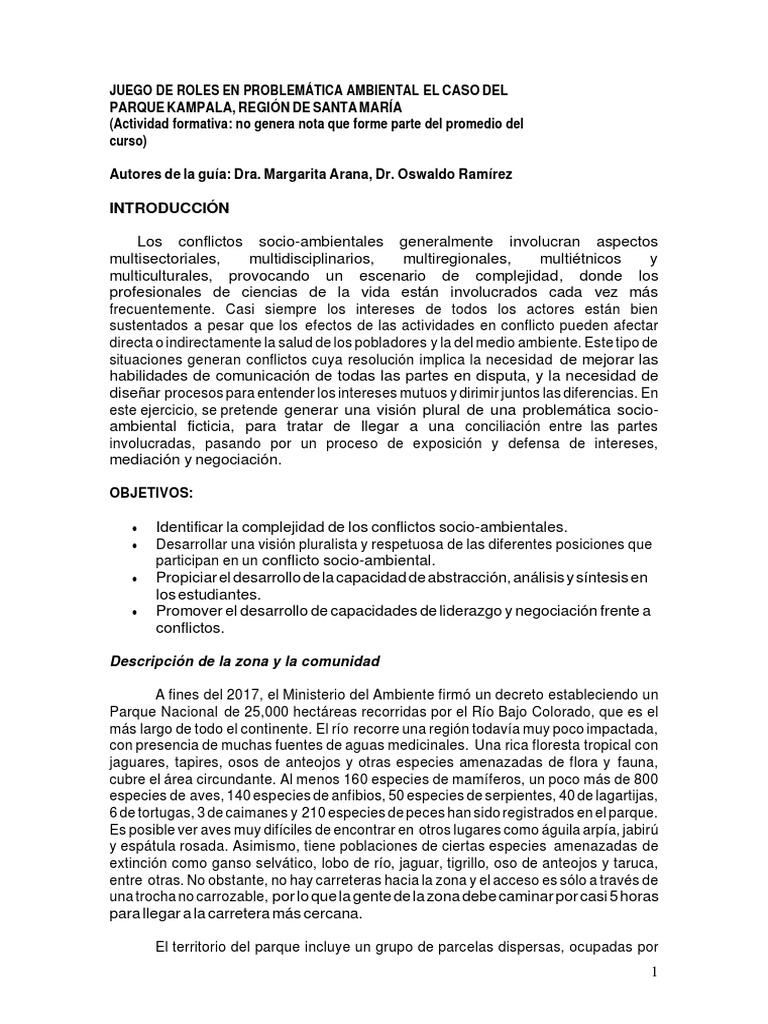 Tareas 9 Juego de Roles | PDF