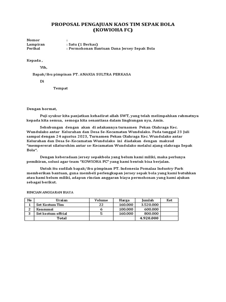 PT Ipip SSB Proposal | PDF