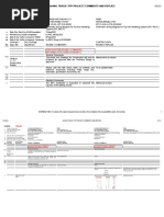 Comment Resolution Sheet Format | PDF