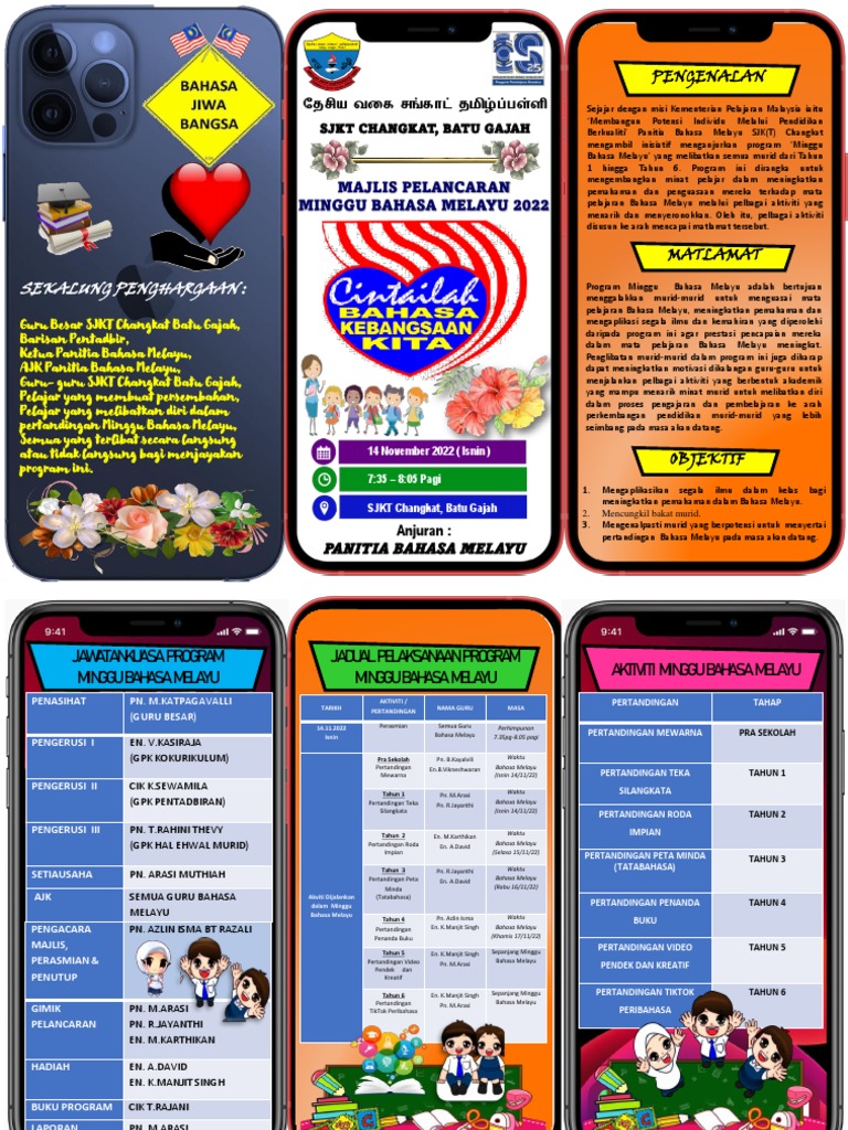 Buku Program Minggu Bahasa Melayu Sjkt Changkat 2022 Pdf