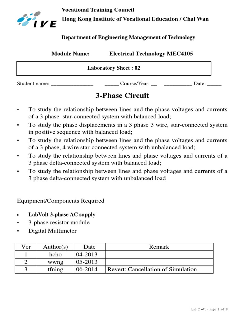 02 Three Phase System | PDF | Alternating Current | Quantity