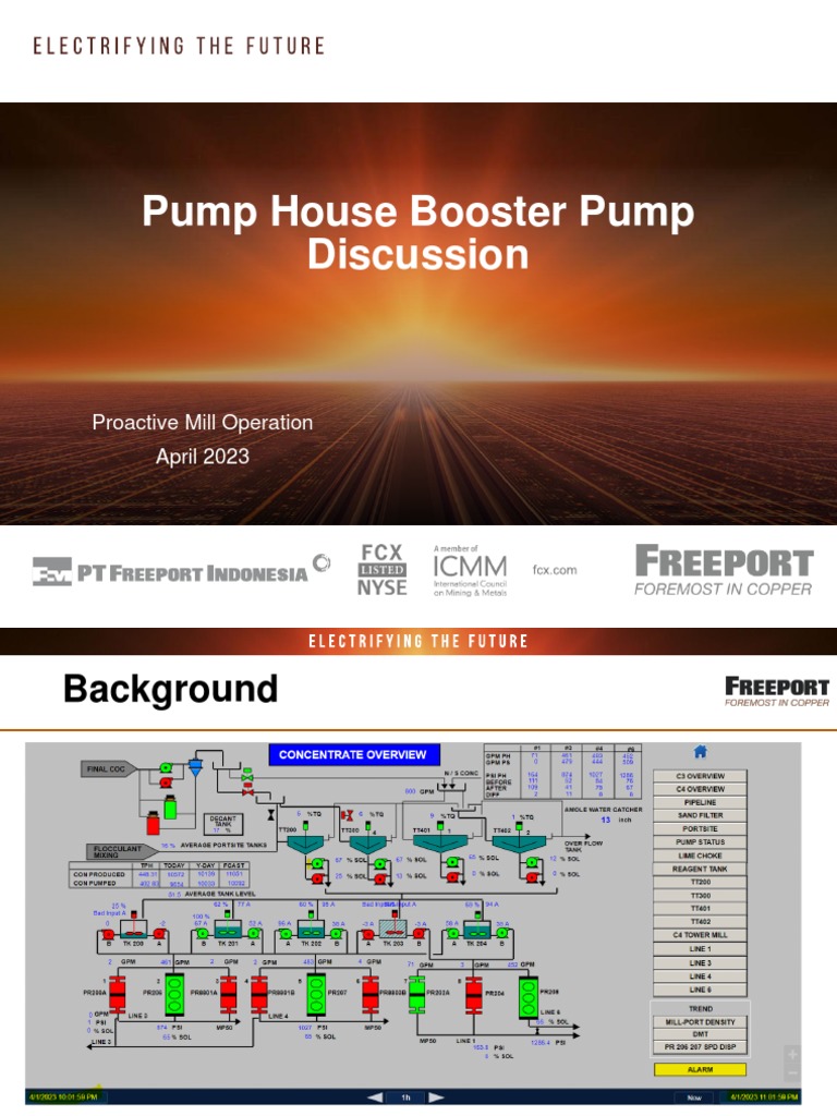 Pump House Booster Pump Discussion | PDF | Pump | Chemical Engineering