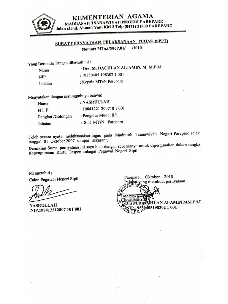 SPMT PNS Nasrullah | PDF