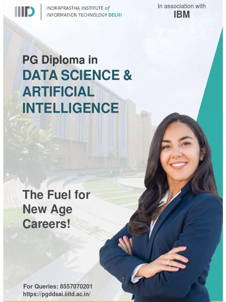 Information Brochure PGDDS&AI | PDF | Artificial Intelligence | Intelligence (AI) & Semantics