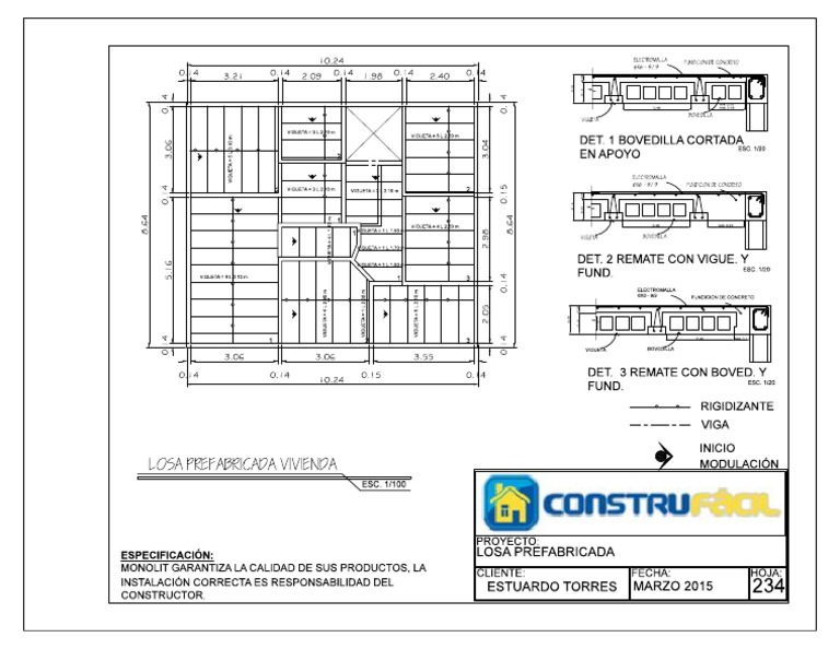 Losa Prefabricada Pdf