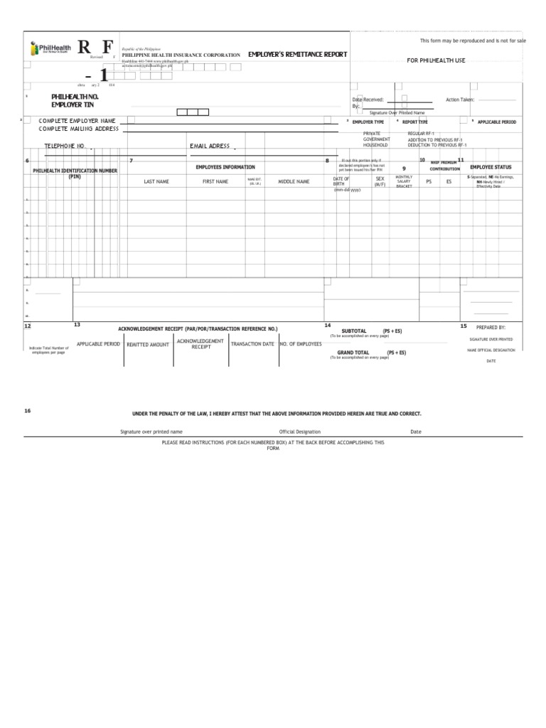 RF 1 | PDF | Employment | Business