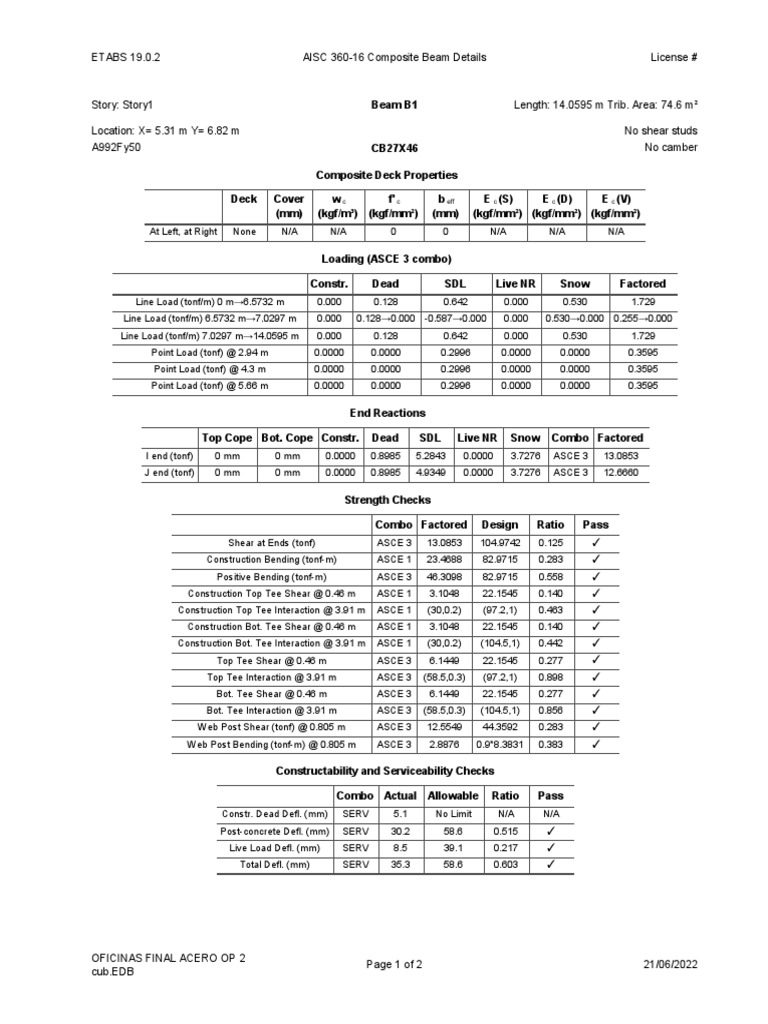 Vigas Casteladas | PDF | Building Engineering | Classical Mechanics