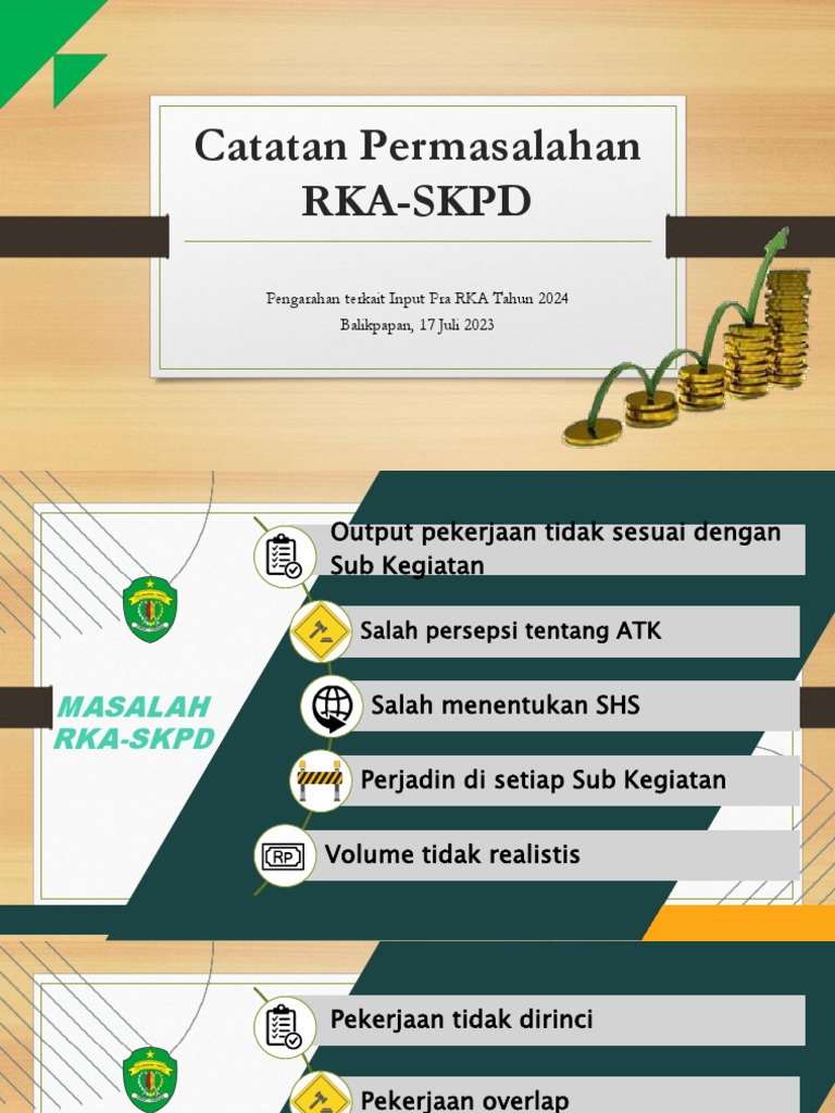 Pengarahan Pra RKA 2024 (Autosaved) | PDF