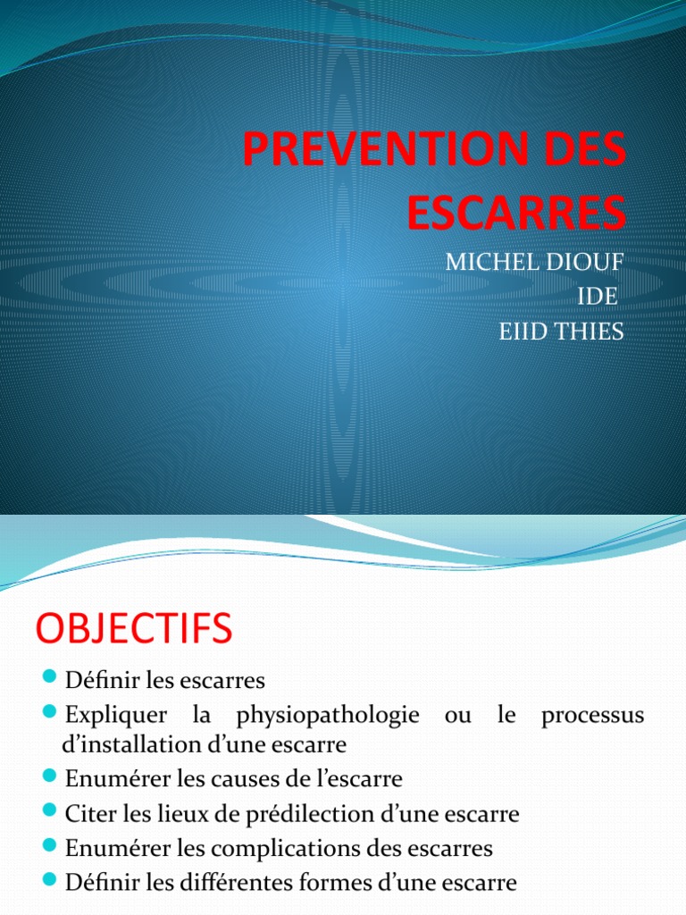 Prevention Des Escarres | PDF | Sciences de la santé | Spécialités ...