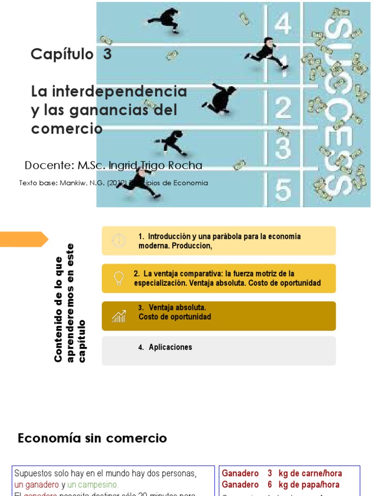 Interdependencia y Ventaja Comparativa | PDF | Ventaja comparativa ...