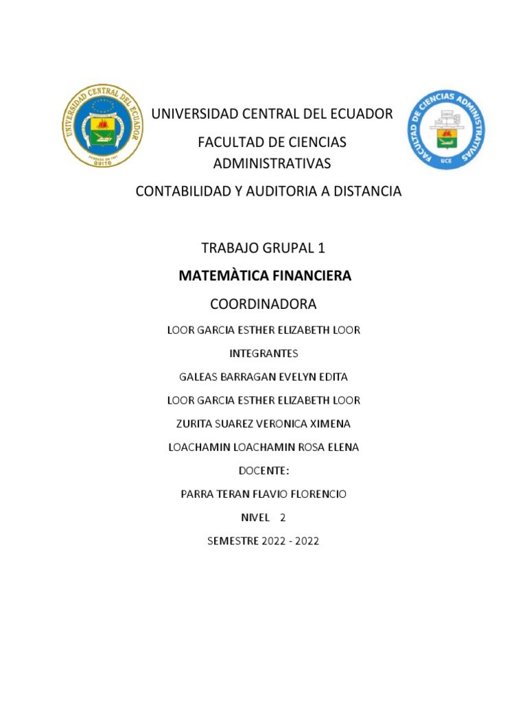 Universidad Central Del Ecuador | PDF