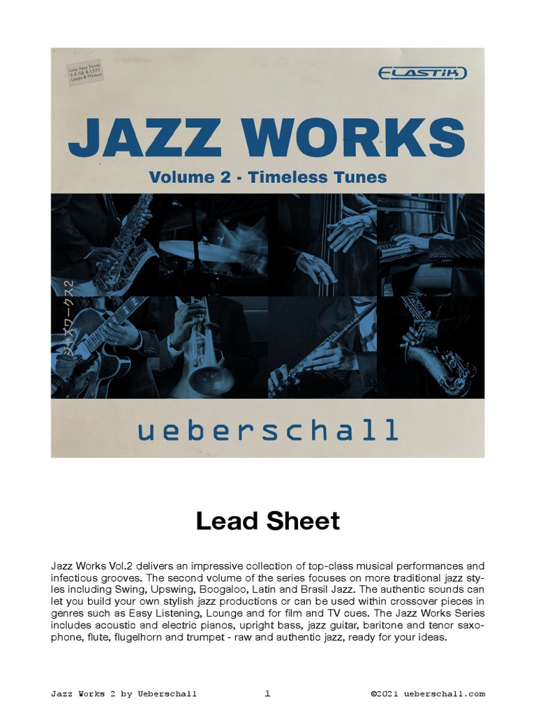 Jazz Works 2 - Lead Sheet | PDF | Jazz | Bass Guitar