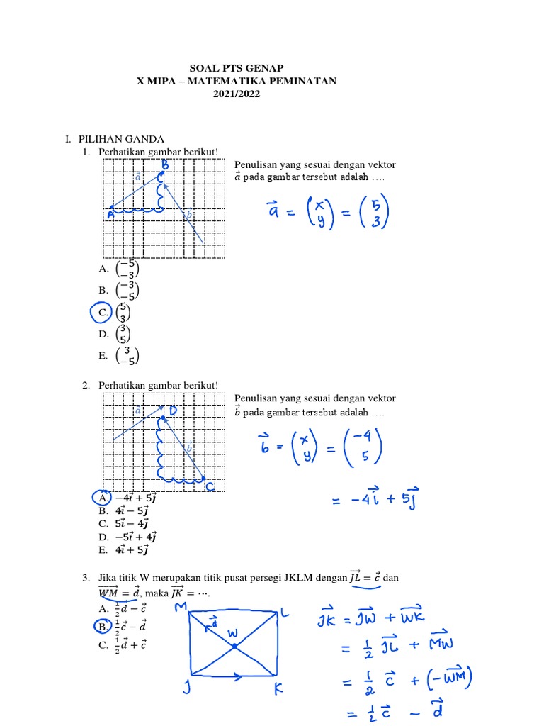 Naskah Soal PTS Genap 21-22-X Mipa 1 | PDF | Metode & Bahan Ajar | Komputer