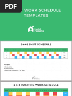 2-Hour Turning Schedule Chart | PDF