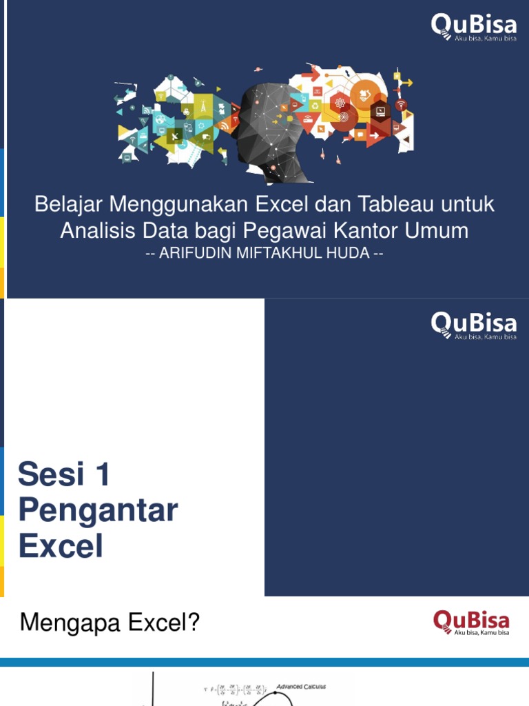 Analisis Data dengan Excel dan Tableau | PDF