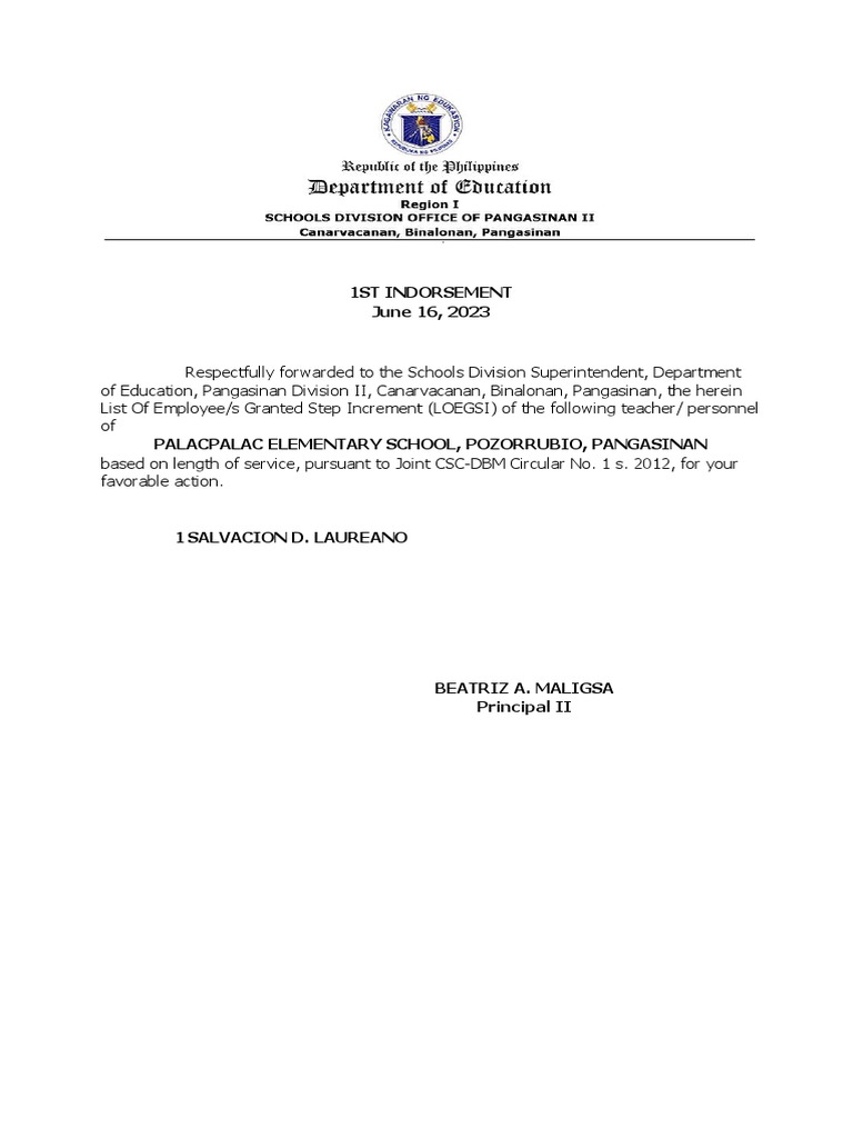 2023 Loegsi and Loyalty Form | PDF | Government | Governance