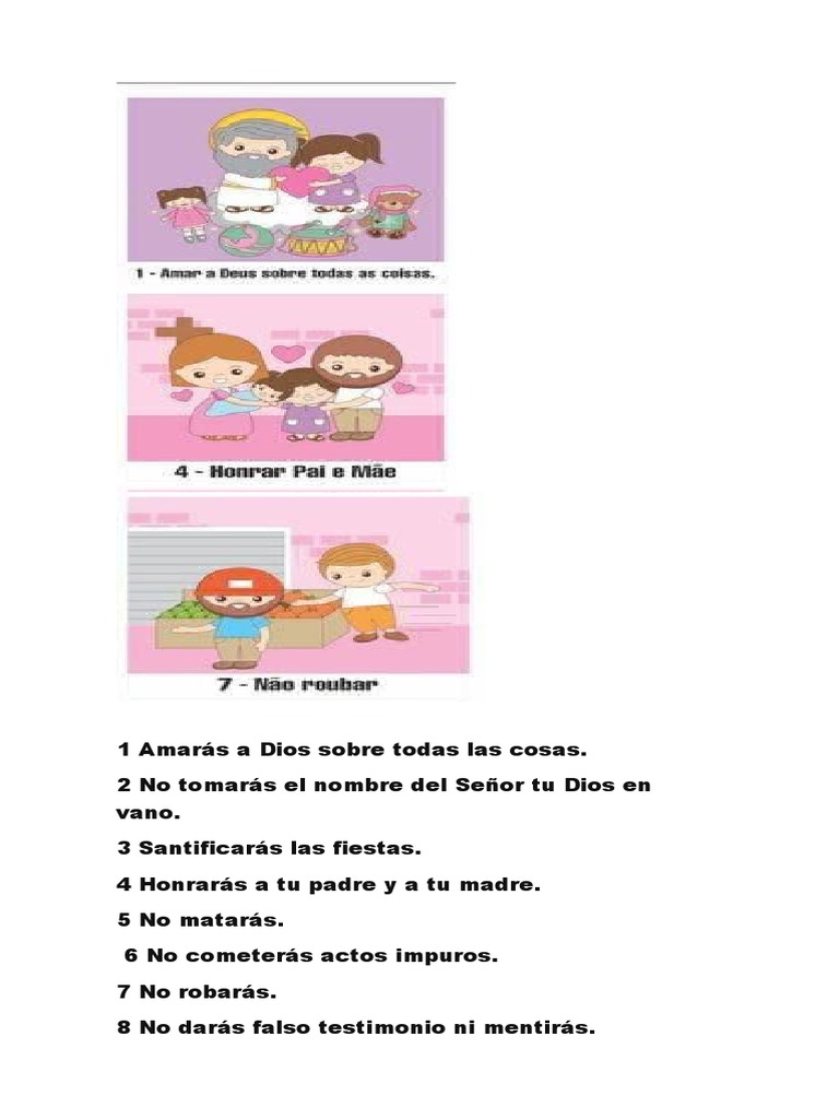 1 Amarás a Dios sobre todas las cosas | PDF