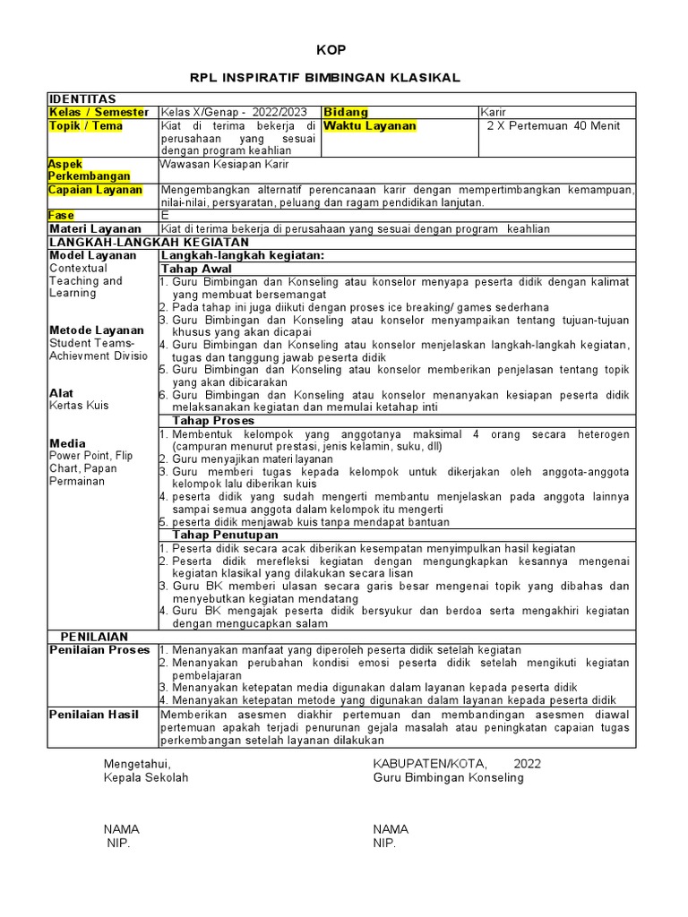RPL Merdeka X Versi B | PDF