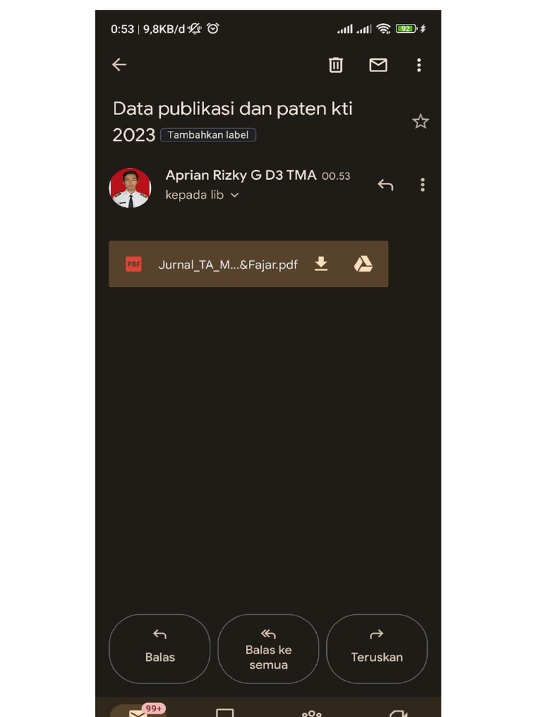 Bukti Submit Jurnal | PDF