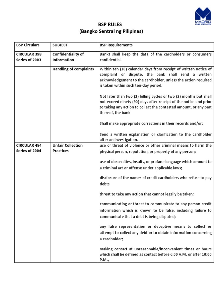 Day 5 - BSP, TERMS & JARGONS | PDF | Banks | Business