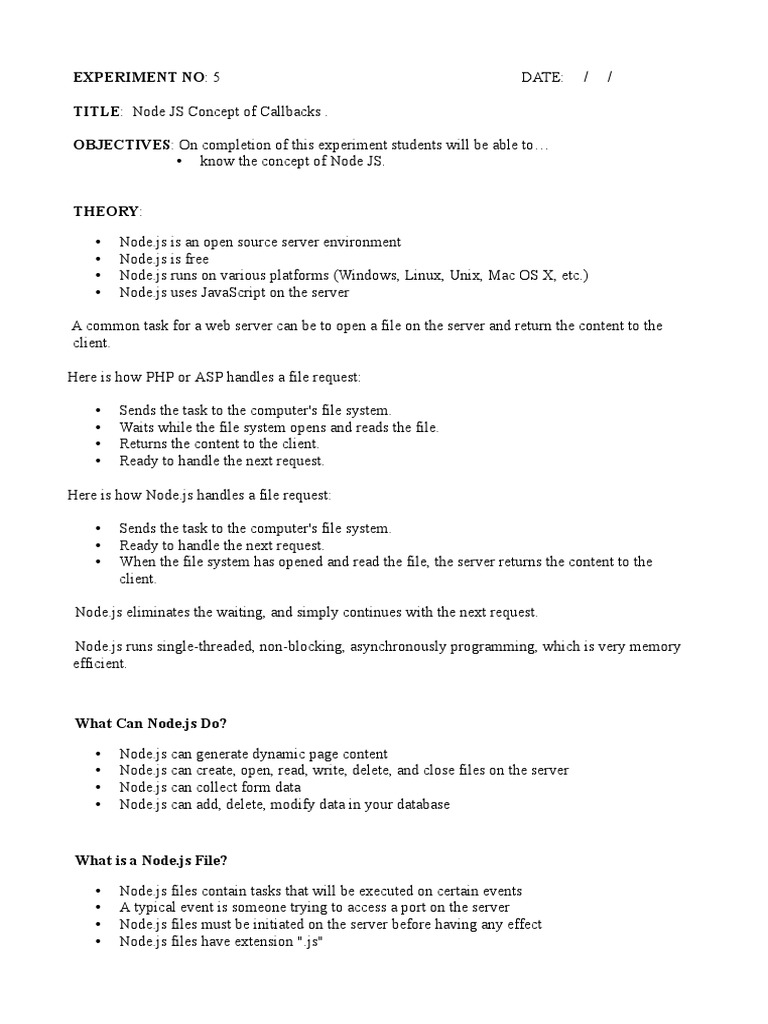 Experiment 5 | Download Free PDF | Web Server | Internet & Web