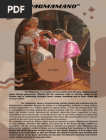 PAGMAMANO | PDF | Cultural Conventions | Etiquette