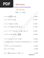 Class 12th Mathematics PYQs With Solution CHAPTER-1 Relations and ...